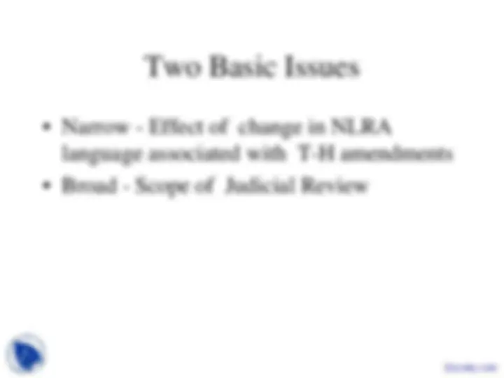 Universal Camera - Labor Law - Lecture Slides | Slides Labour Law | Docsity