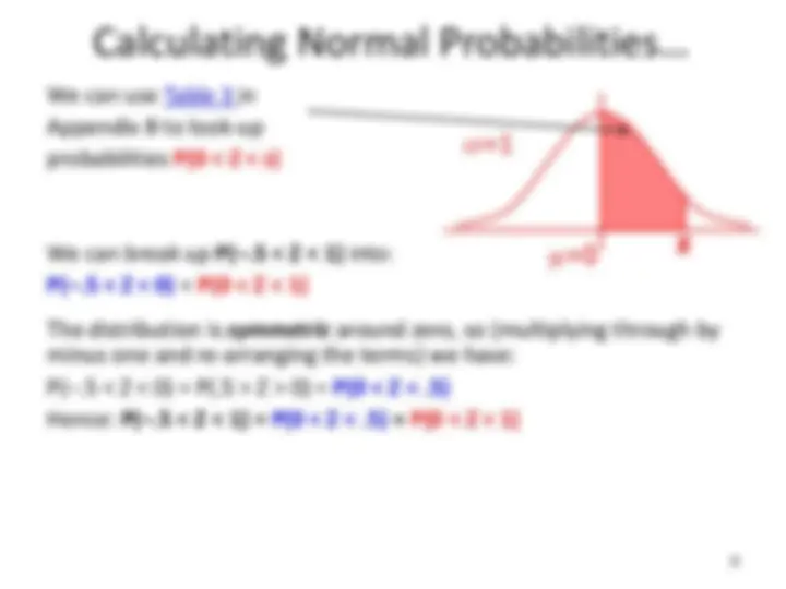 Calculating Normal Probabilities - Business Statistics - Lecture Slides ...