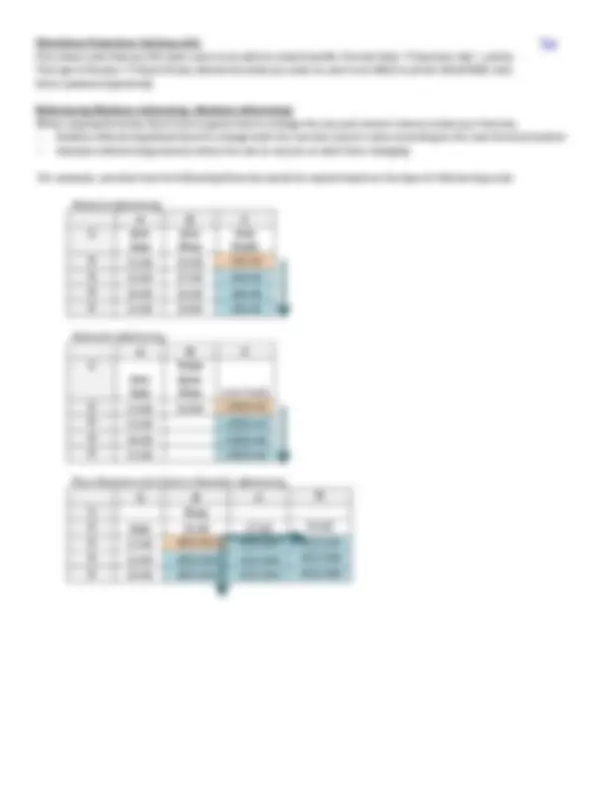 ACIS 2504: Cumulative Review Notes - Excel and VBA Functions and ...