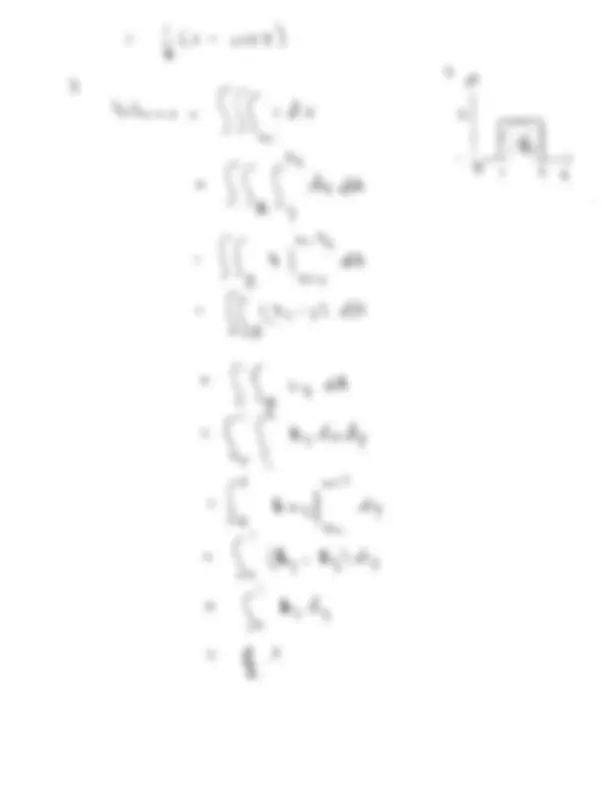 Region Bounded - Vector Calculus - Solved Exam | Exams Calculus | Docsity