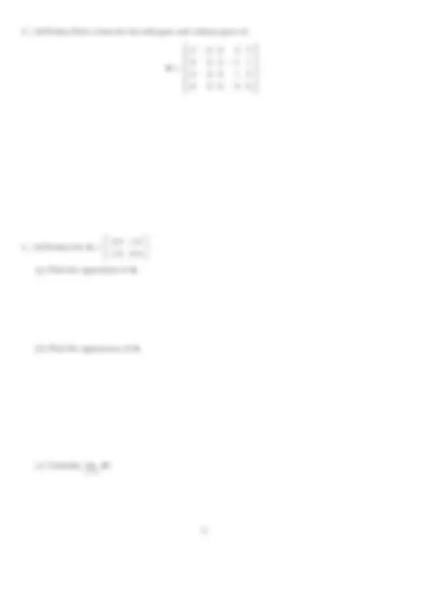 MATH348 Exam I - March 1, 2010: Linear Algebra | Exams Linear Algebra ...