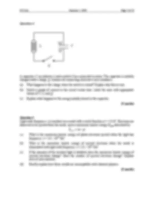 Density of Cork - Advanced Physics - Exam | Exams Advanced Physics ...
