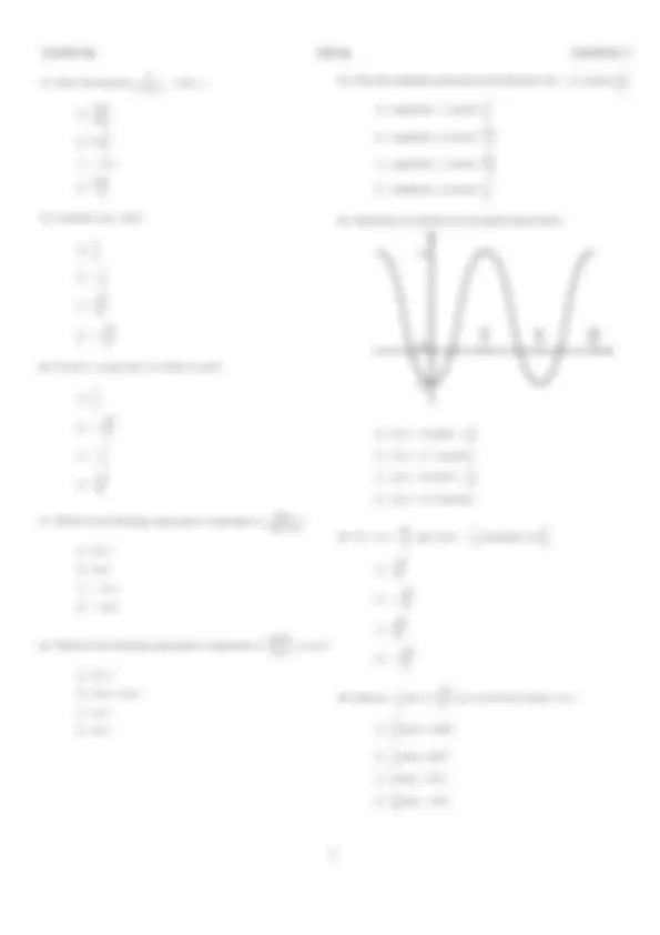 Line - Calculus with Analytic Geometry - Exam | Exams Analytical Geometry and Calculus | Docsity
