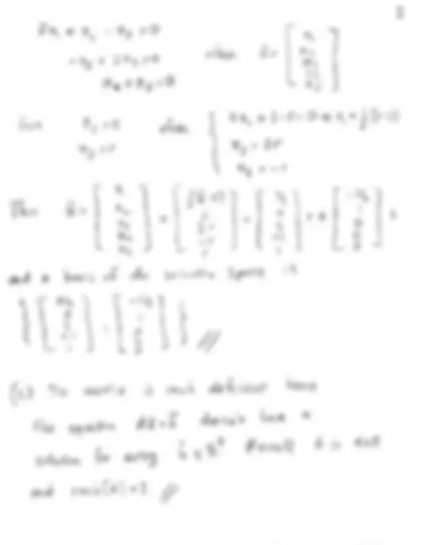 Unique Solution - Differential Equations and Linear Algebra - Solved ...