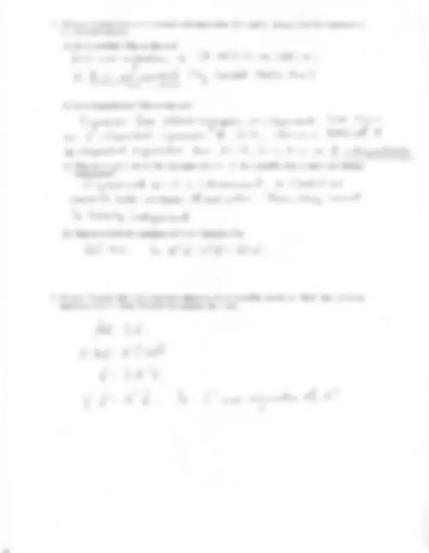 Enough Work - Linear Algebra - Solved Exam | Exams Linear Algebra | Docsity