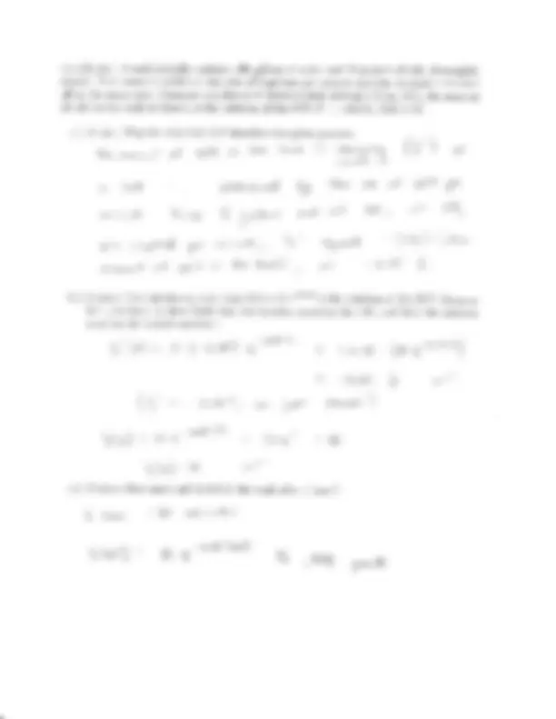 Piecewise Function - Calculus - Solved Exam | Exams Calculus | Docsity