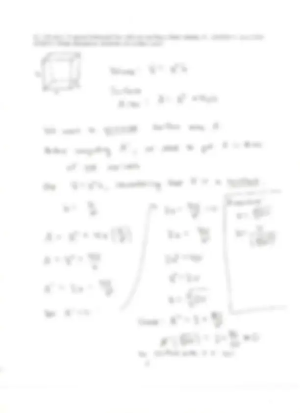 Positive Constant - Calculus - Solved Exam | Exams Calculus | Docsity