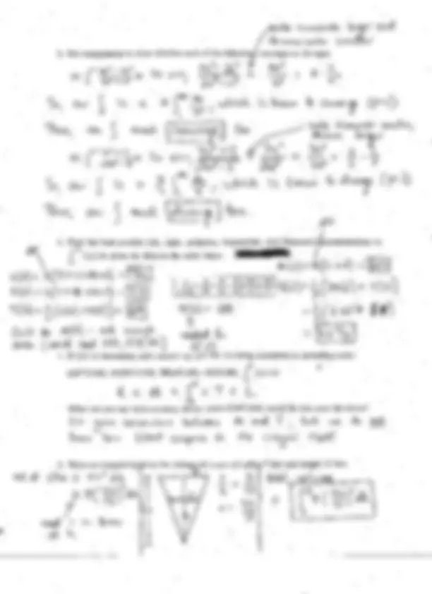 Arcsin - Calculus - Solved Exam | Exams Calculus | Docsity Arcsin - Calculus - Solved Exam | Exams Calculus | Docsity