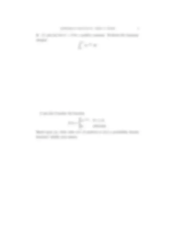 Positive Constant - Calculus - Exam | Exams Calculus | Docsity