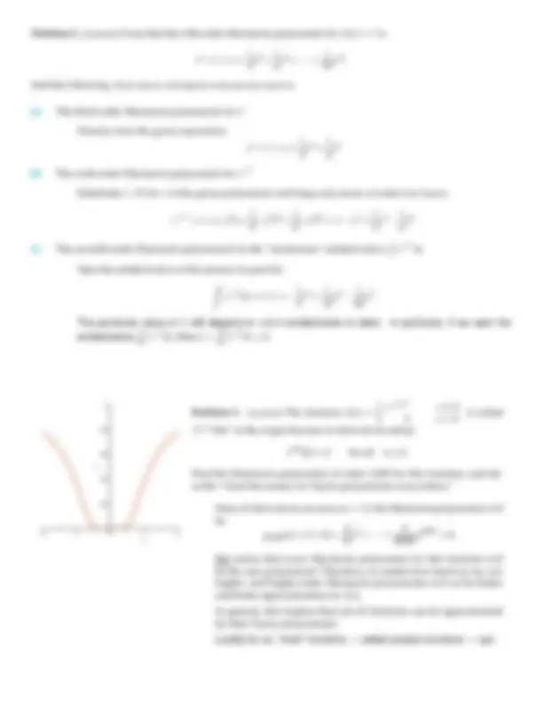 Maclaurin Polynomials: Determining Fifth-Order Approximations and C∞-flat Functions | Exercises ...