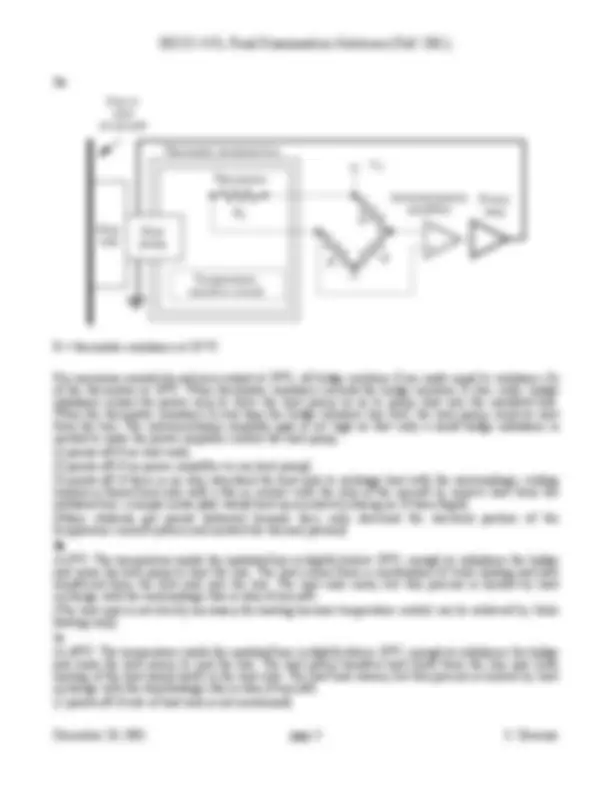 Pairs - Intro Electronic Transducer Lab - Solved Exam | Exams Electronics | Docsity