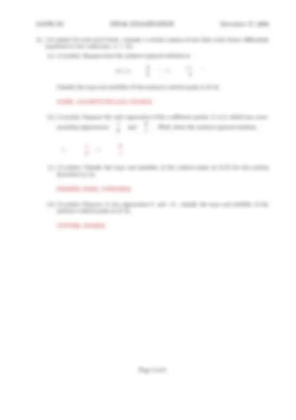 Approach - Ordinary and Partial Differential Equations - Solved Exam | Exams Differential ...