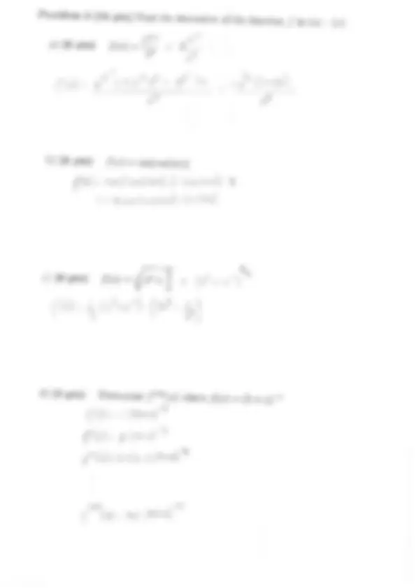 Domain - Calculus - Solved Exam | Exams Calculus | Docsity