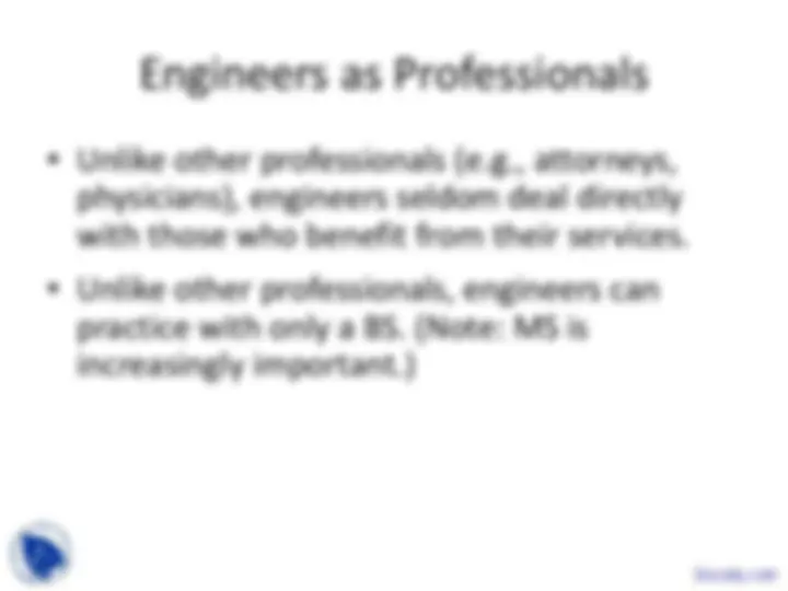 Professionalism and Ethics - Introduction to Engineering - Lecture ...