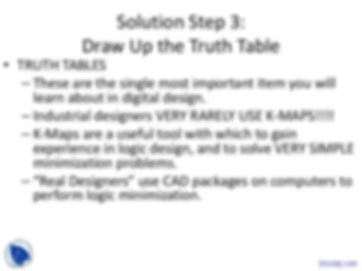 Advanced Logic Synthesis: Combinational Circuit Design and Minimization | Slides Computer ...