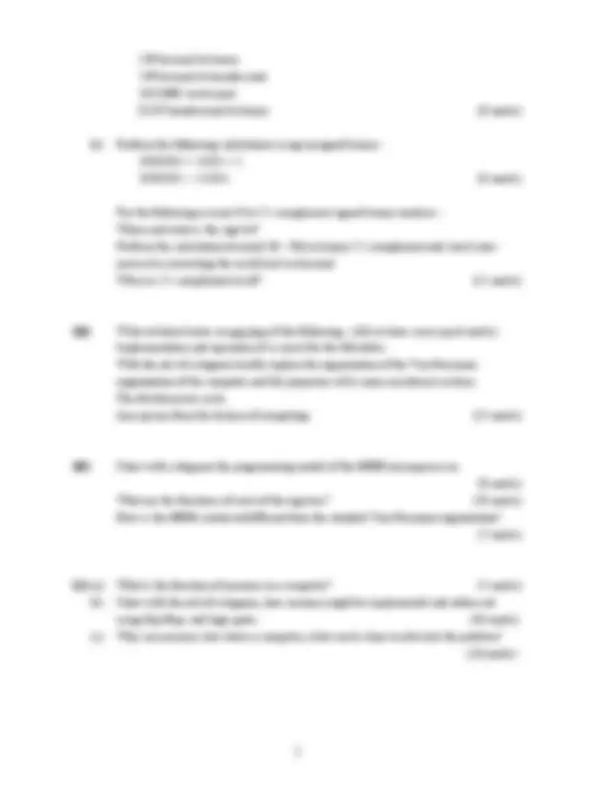 Karnaugh Map - Computer Architecture - Past Exam | Exams Computer Architecture and Organization ...