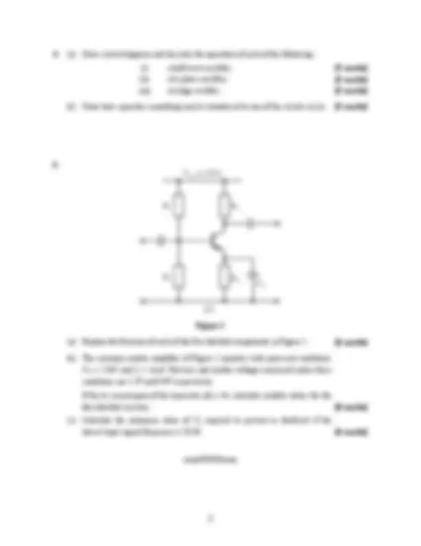 avalanche breakdown - Electronics - Exam | Exams Electronics | Docsity