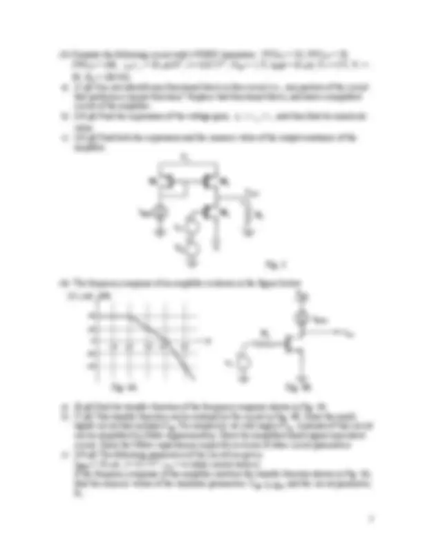 EE 105 Midterm 2: Electrical Engineering at UC Berkeley | Exams Analysis and Design of Digital ...
