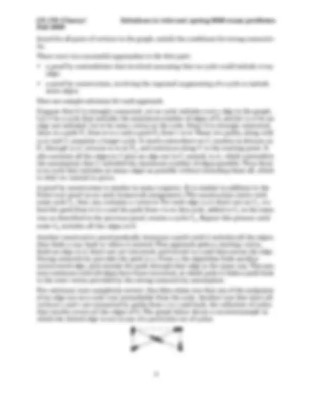 Directed Graph Efficient Algorithms And Intractable Problems Solved Exams Exams Algorithms