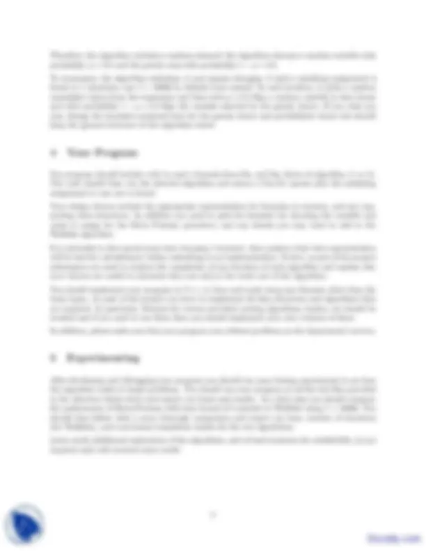 Project - Advanced Algorithms - Lecture Notes | Study notes Advanced ...