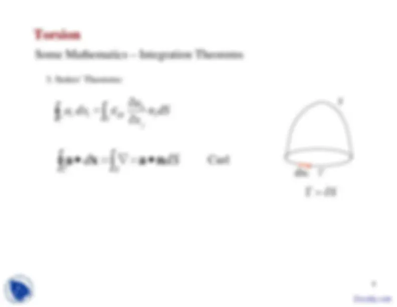 Torsion: Integration Theorems and St. Venant and Prandtl's Theory of ...