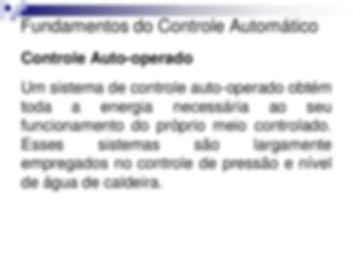 Fundamentos do Controle Automático | Notas de estudo Engenharia ...