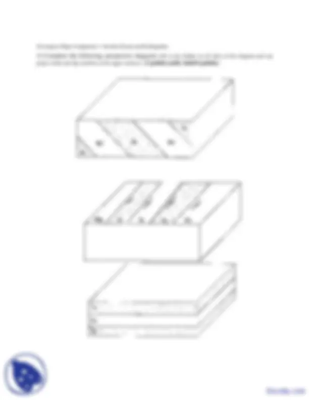 Geological Mapping - General Geology - Assignment | Exercises Geology ...
