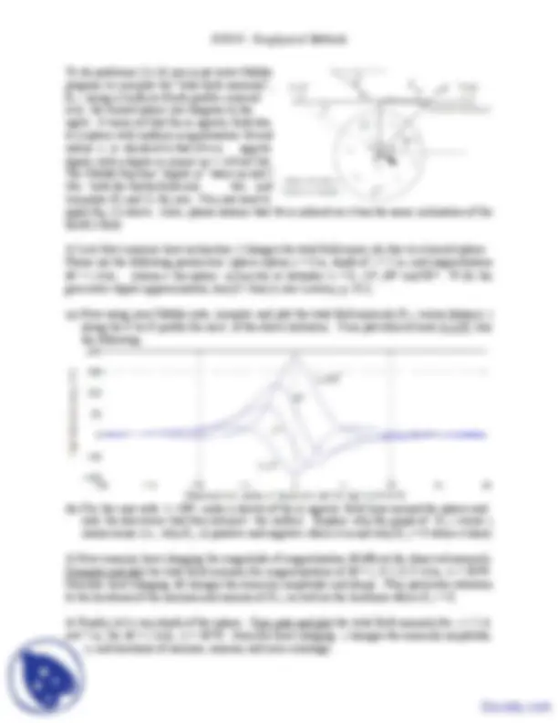 Total Magnetic Field - Seismology - Home Work | Exercises Geology | Docsity