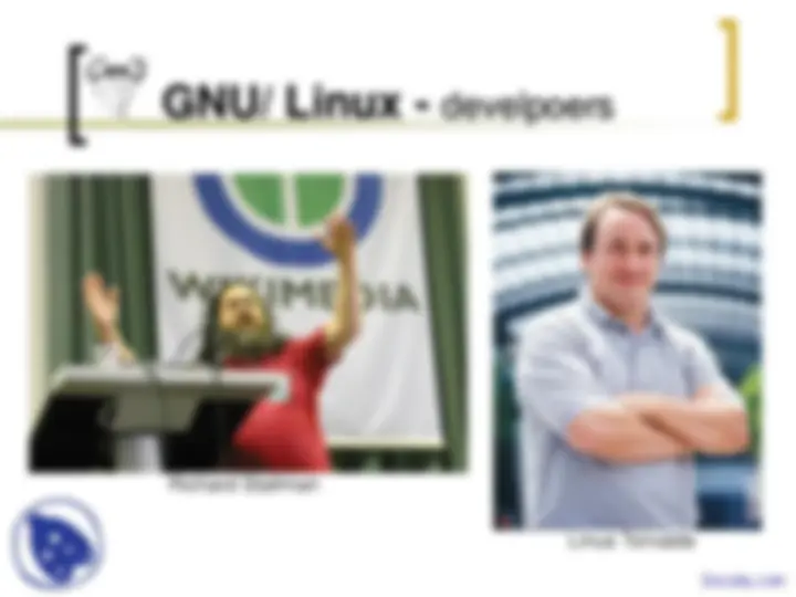 GNU, Linux, and Open Source: The History and Components of Free Operating Systems | Slides ...