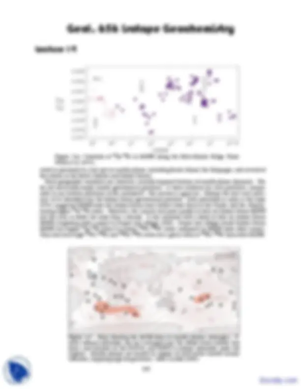 Mantle Isotope Geochemistry: Time-Integrated Parent-Daughter Ratios and ...
