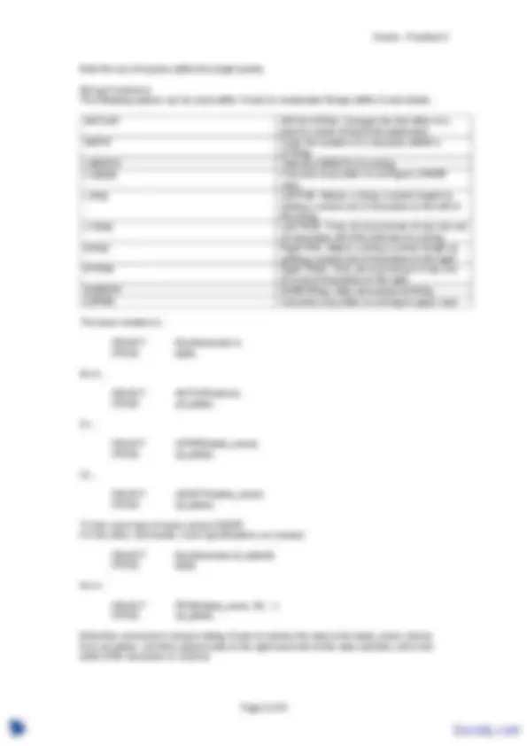 Oracle Practical 2: Formatting Output and String Manipulation | Study ...