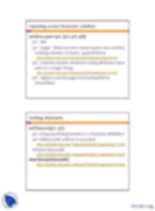 Advanced Web Development: Understanding the Browser Object Model (BOM ...