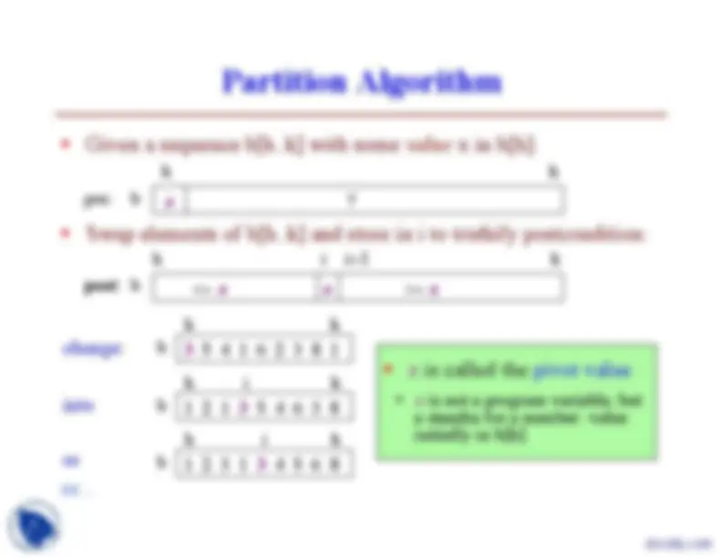 Sequence Algorithms - Introduction to Computing Using Python - Lecture Slides | Slides ...