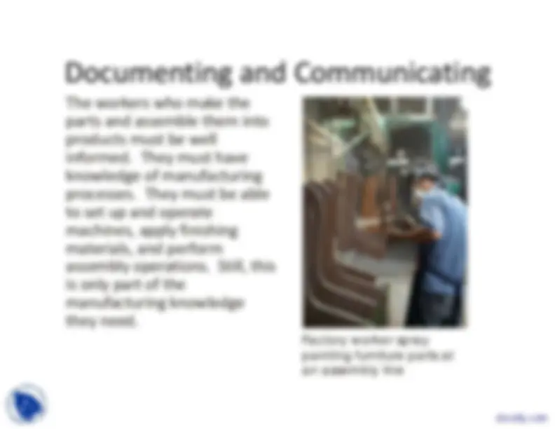 Documenting and Communicating - Foundations of Technology - Lecture Slides | Slides Industrial ...