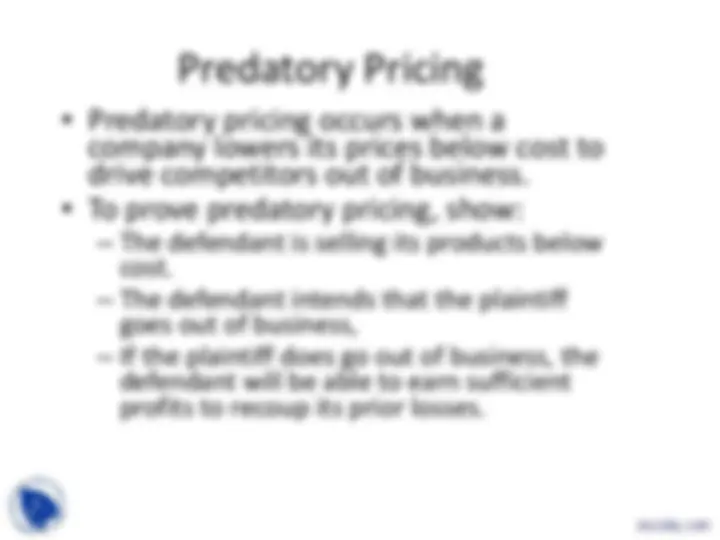 Law and Competitive Strategy - Intro to Law - Lecture Slides | Slides Law | Docsity