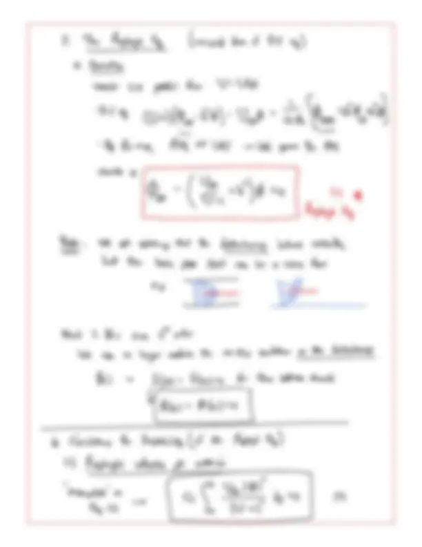 O-S Equation - Foundations of Fluid Mechanics II - Handout | Exercises Fluid Mechanics | Docsity