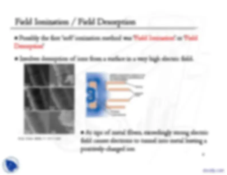 Soft Ionization - Mass Spectrometry - Lecture Slides | Slides ...