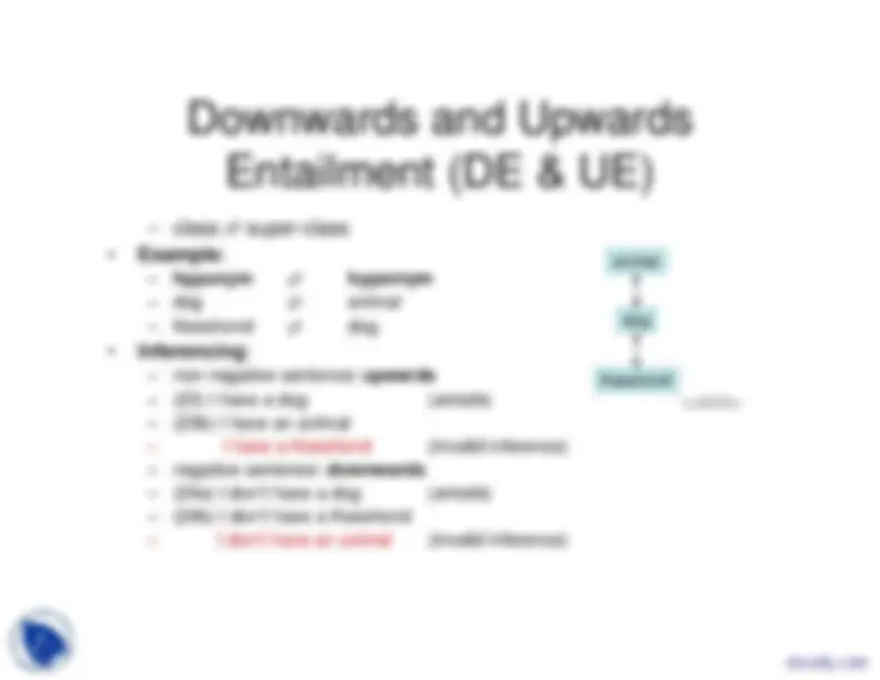 Negative Polarity Items - Introduction to Formal Semantics - Lecture Slides | Slides Formal ...