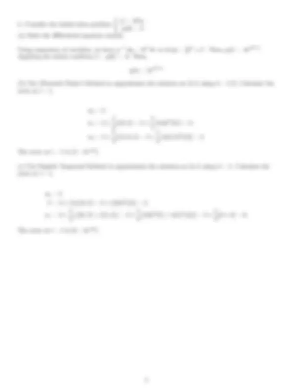 5 Solved Problems on Engineering Mathematics ll - Exam 2 | MATH 353 | Exams Mathematics | Docsity