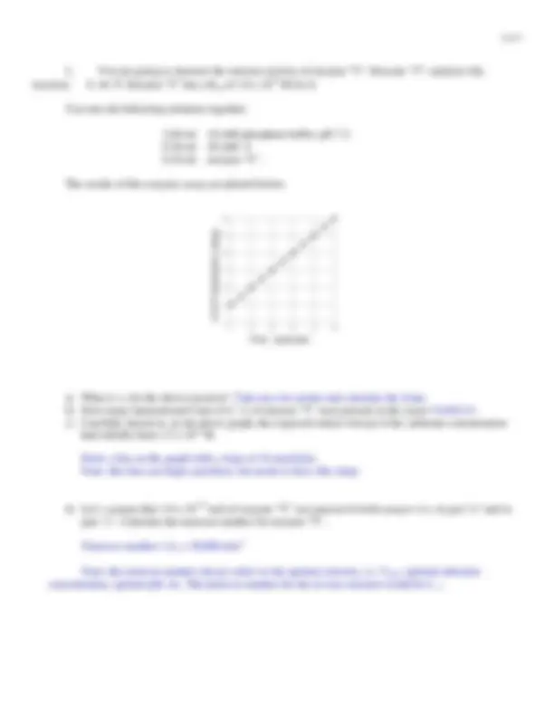 Homework 2 Answer Key | Biomolecules and Metabolism | BIS 105 | Study ...