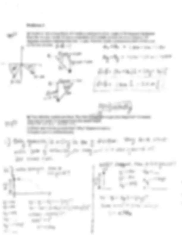 Exam 1 Answer Key | Physics I 2015 | PHY 1150 | Exams Physics | Docsity