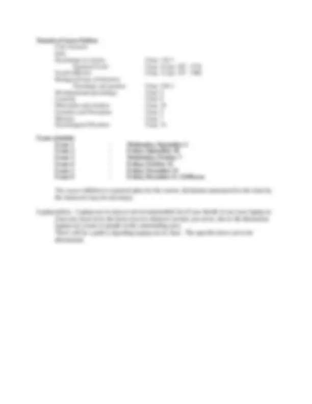 Psychology 1101 Fall 2015 Course Syllabus - Prof. John Achee | Lecture ...