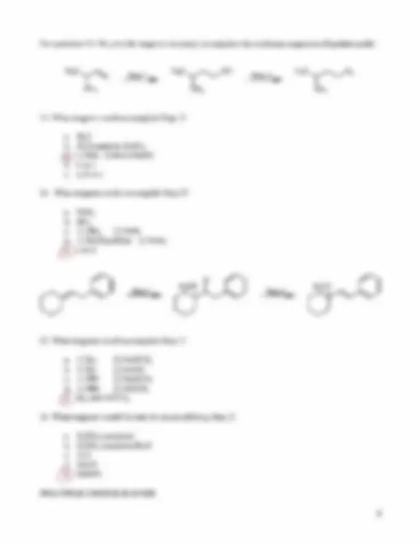 Questions on E2 Reaction Mechanism and Product Formation - Prof. Claire ...