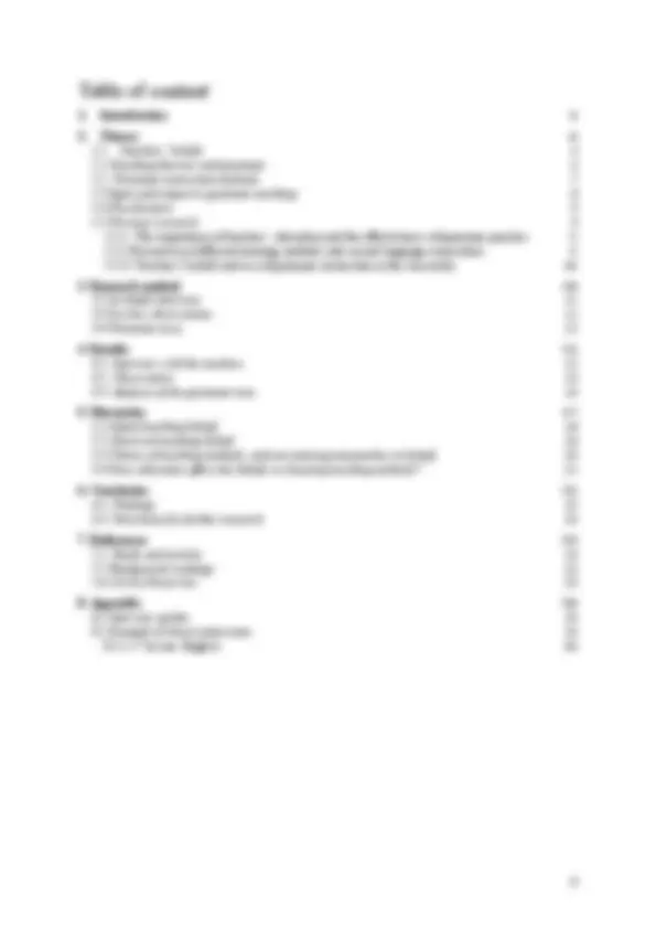 Are teachers aware of how they teach? | Thesis English Language | Docsity