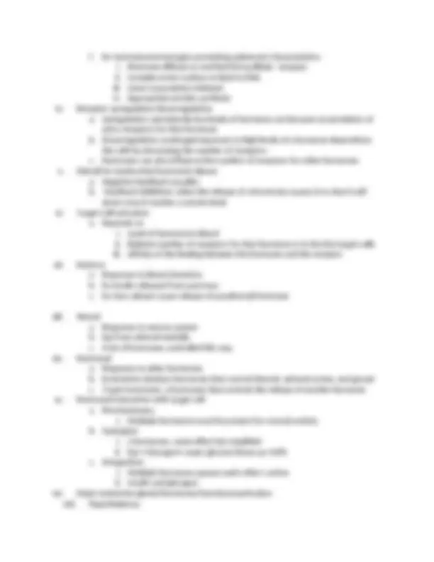 An Introduction to Endocrine System - Outline | BIOL 2222 | Study notes ...