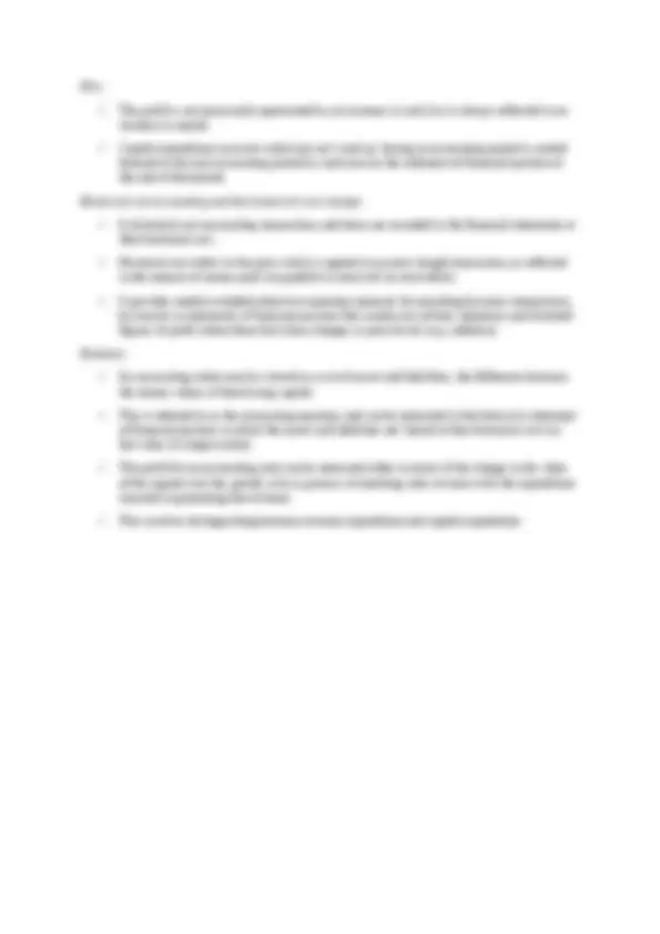 The accounting and finance week2 | Study notes Accounting | Docsity