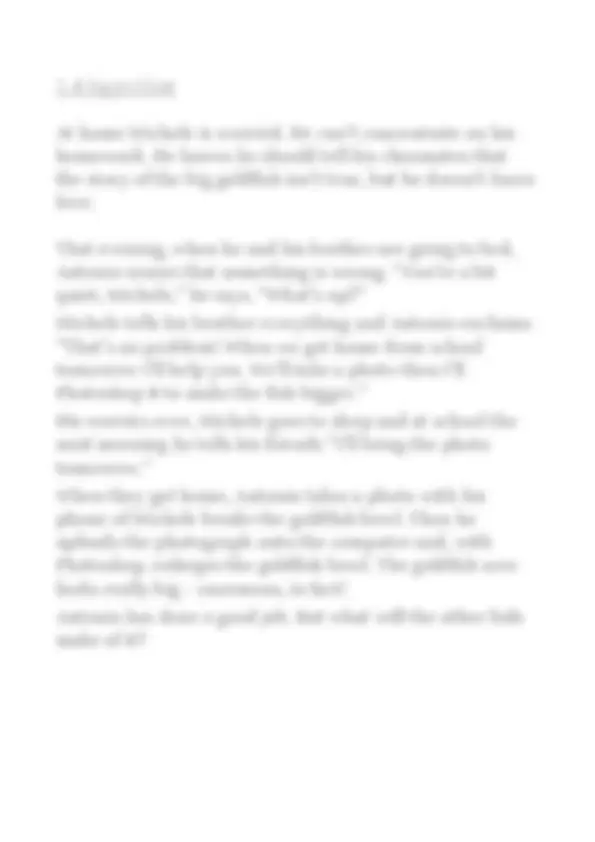 The Goldfish - lettura facile in lingua inglese. | Exercises English ...