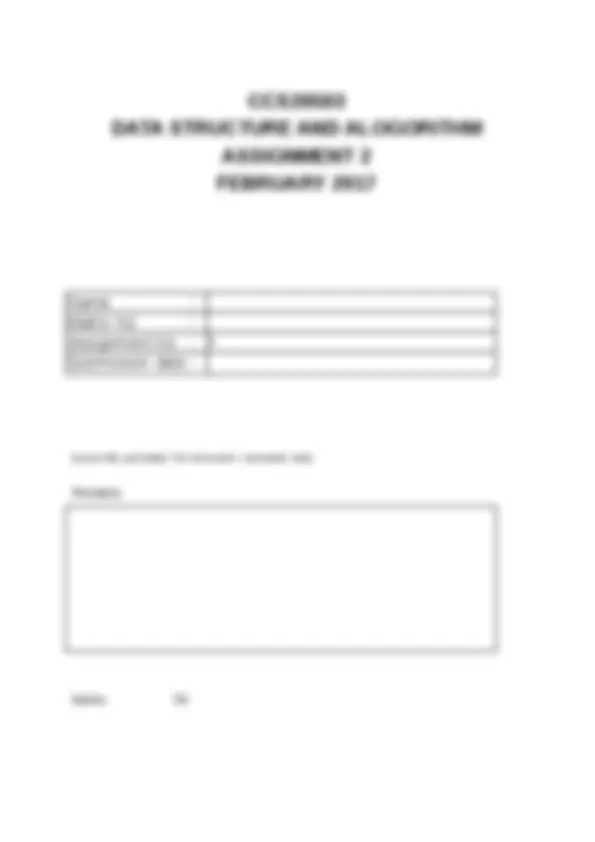 Data Structures and Algorithms Assignment 2: Linked List Implementation ...