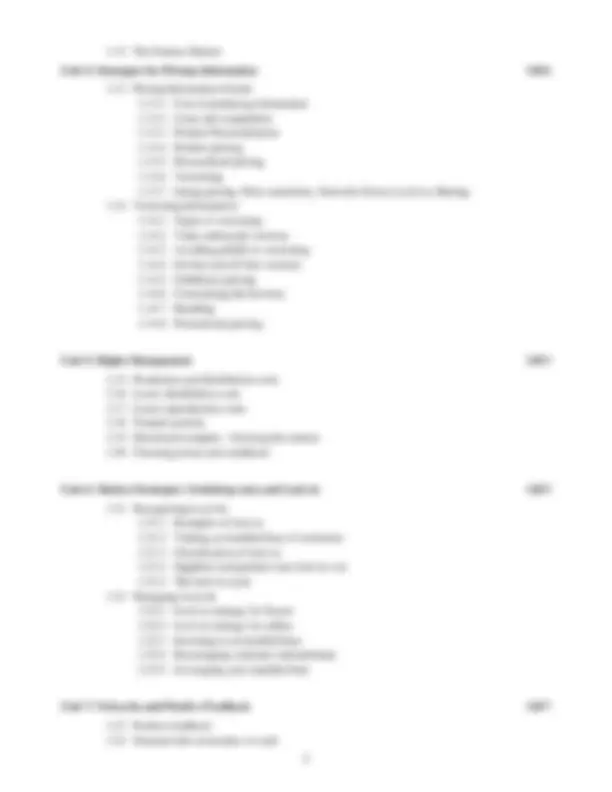 Tribhuvan university BIM 8th semester syllabus | Exams Operating ...