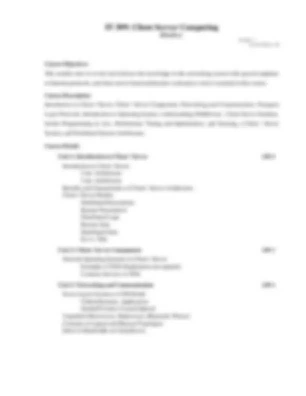 Tribhuvan university BIM 8th semester syllabus | Exams Operating ...